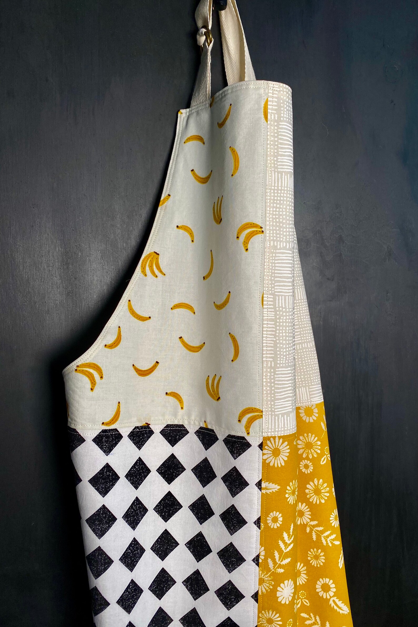 Retro Inspired Apron Handmade Tie Back With Adjustable Neck - Etsy