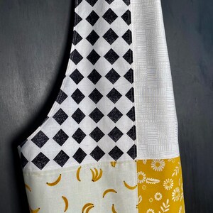 Retro Inspired Apron, Handmade, Tie Back With Adjustable Neck Strap ...