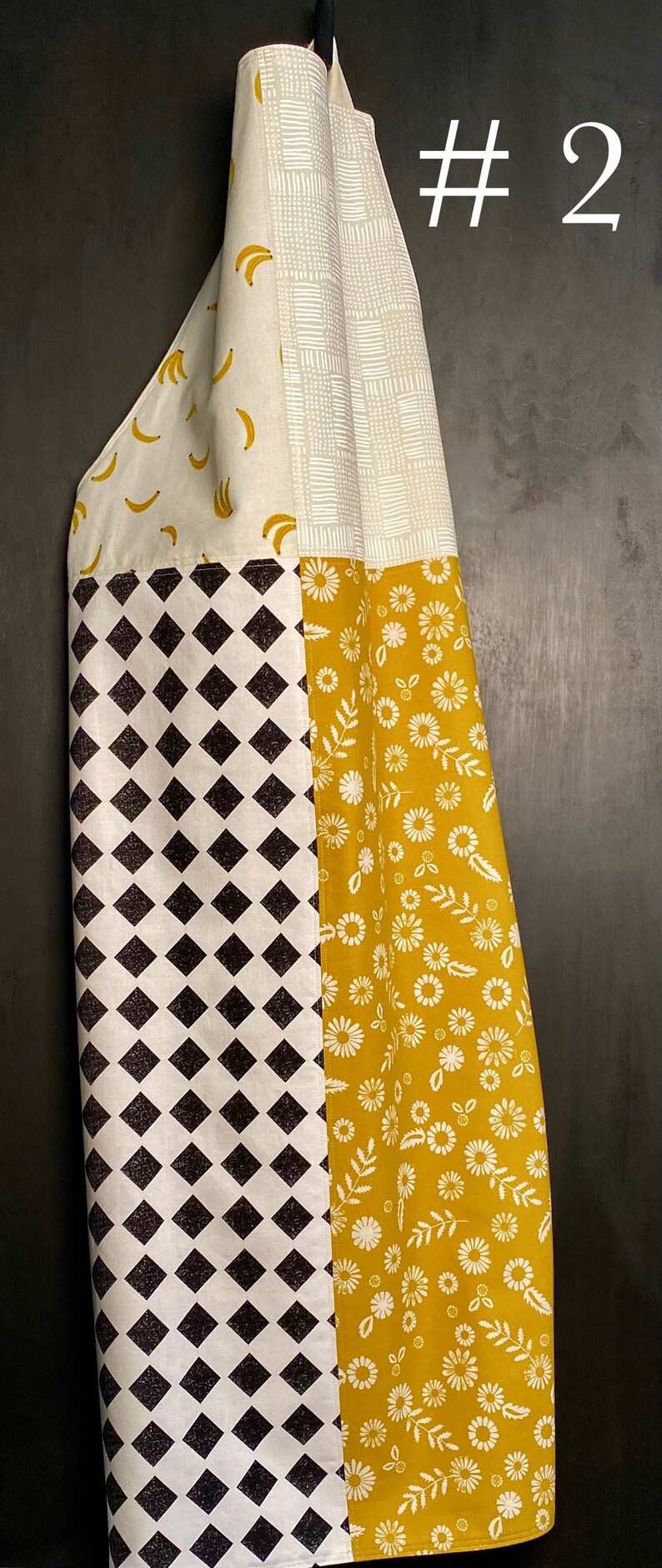 Retro Inspired Apron Handmade Tie Back With Adjustable Neck - Etsy