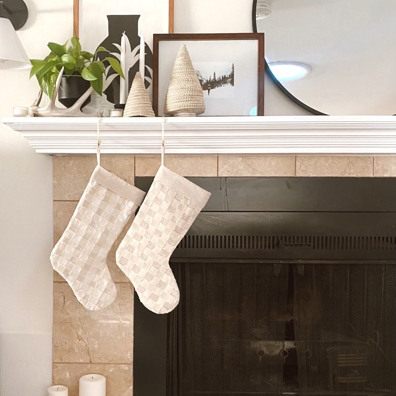 Modern Stocking - Etsy