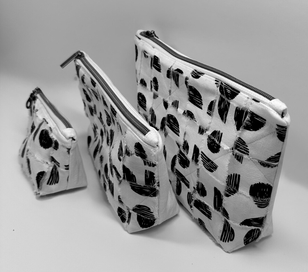 Fabric Weave Zipper Pouch Pattern (3 Sizes) - Sewing DIY (PDF Download ...