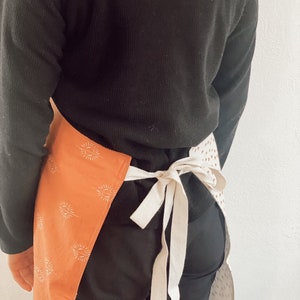 Retro Inspired Apron, Handmade, Tie Back With Adjustable Neck Strap ...