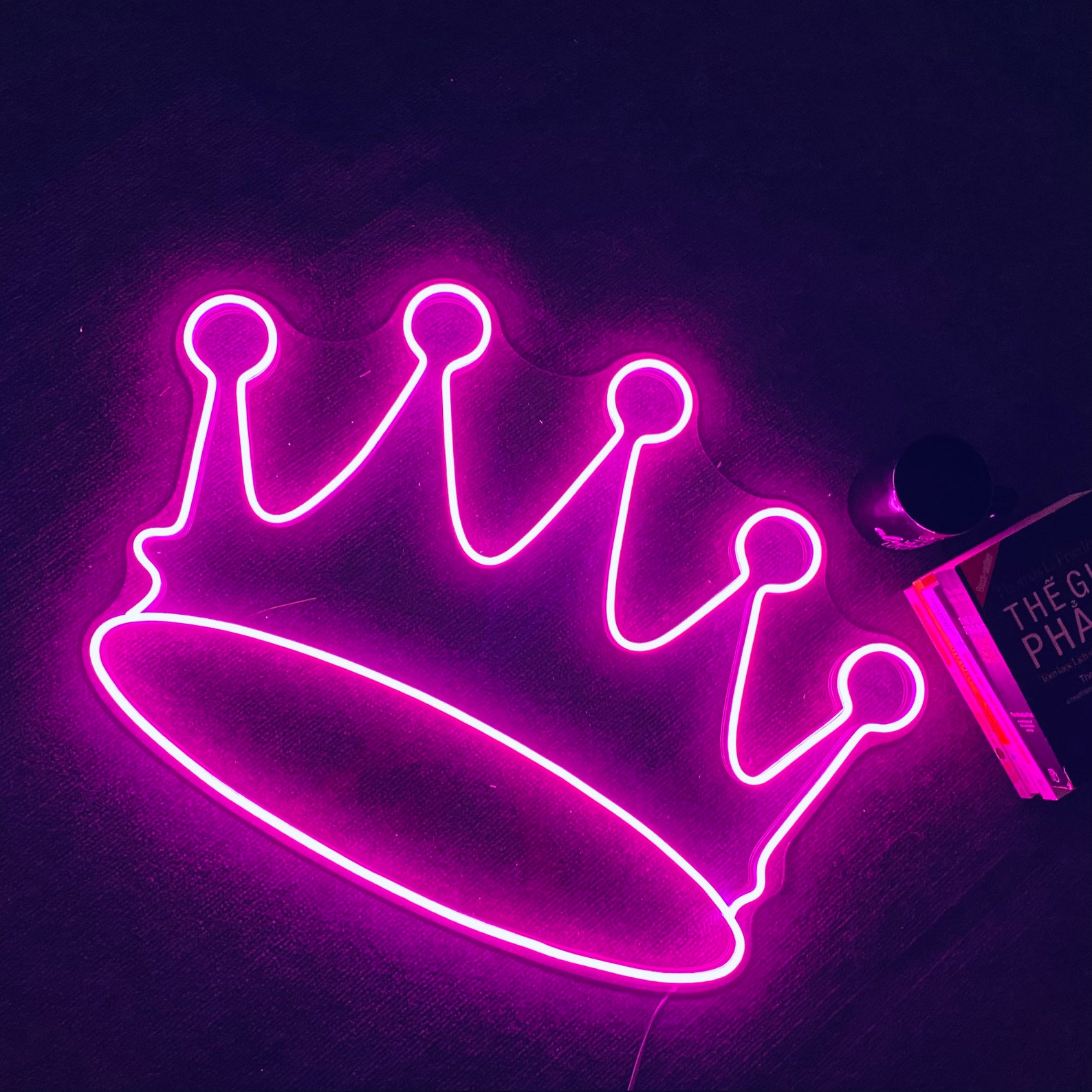 Crown Neon Sign Wedding Custom Neon Sign Flex Led Neon Light | Etsy