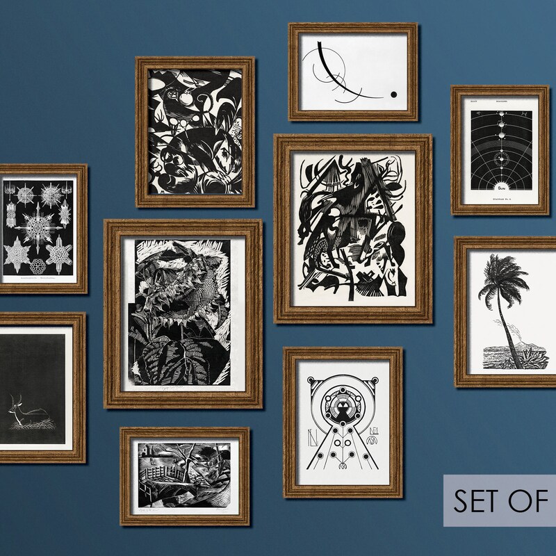 Monochrome Print - Etsy UK