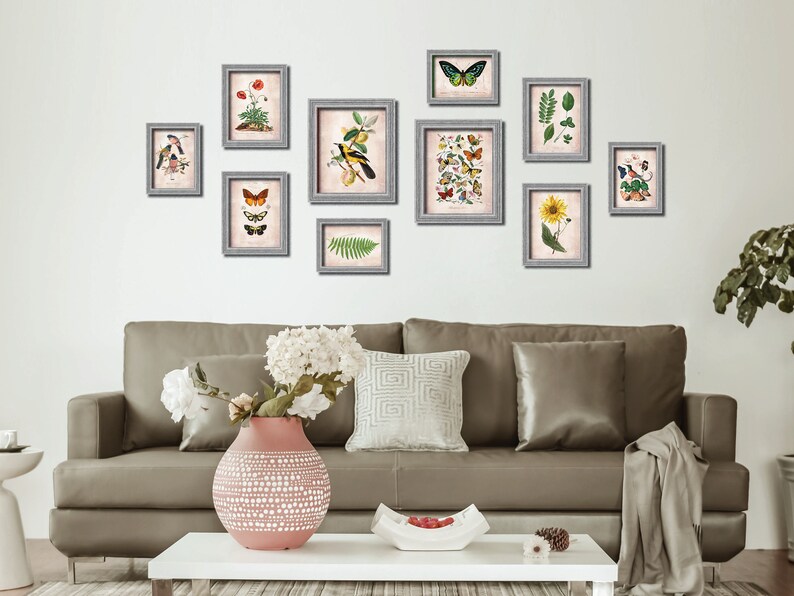 Set of 10 Printable Botanical Prints Vintage Reproduction - Etsy