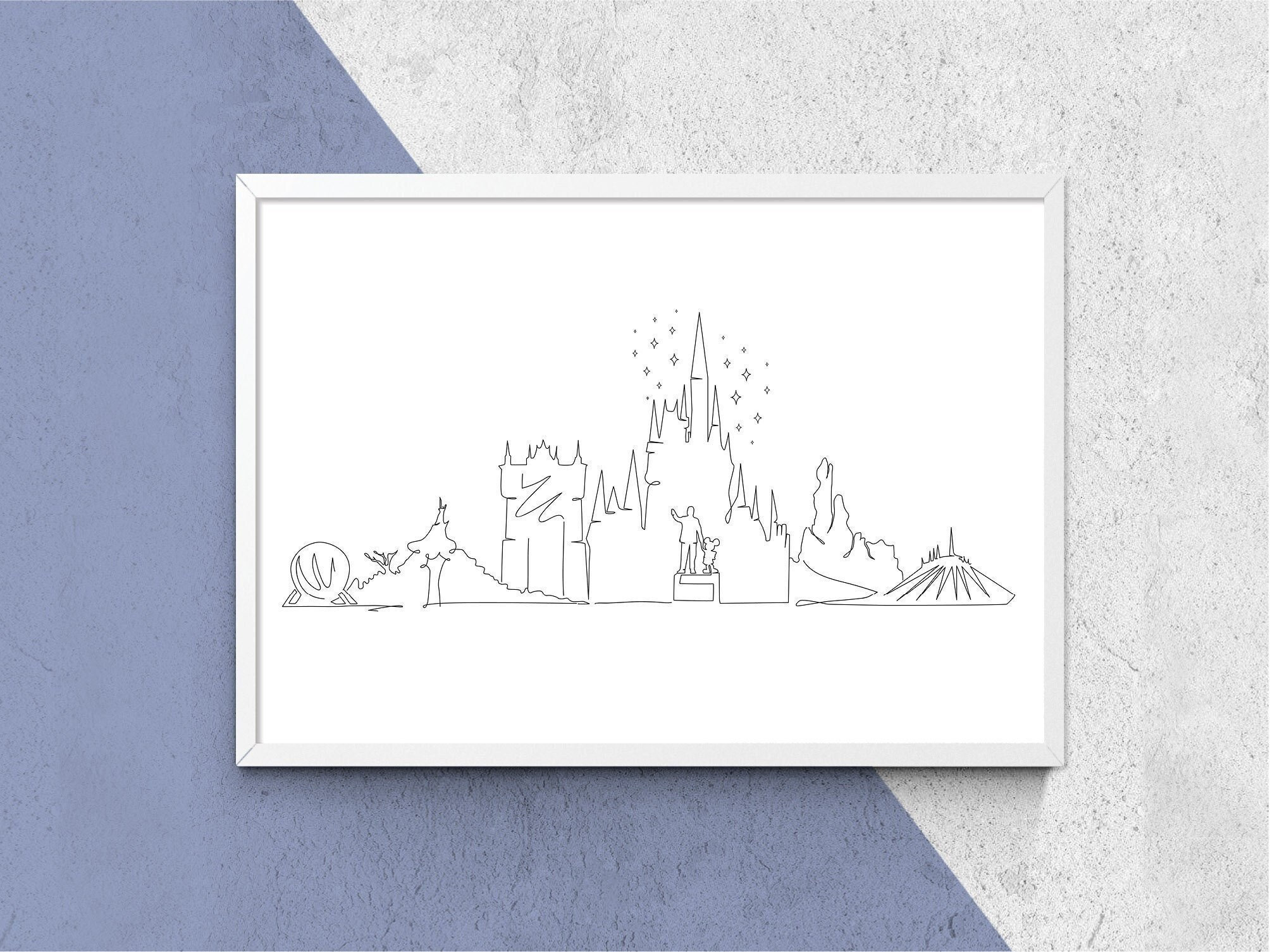 Disney World Drawing