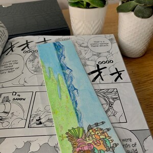 Ghibli Inspired Bookmark, Howls Moving Castle - Etsy