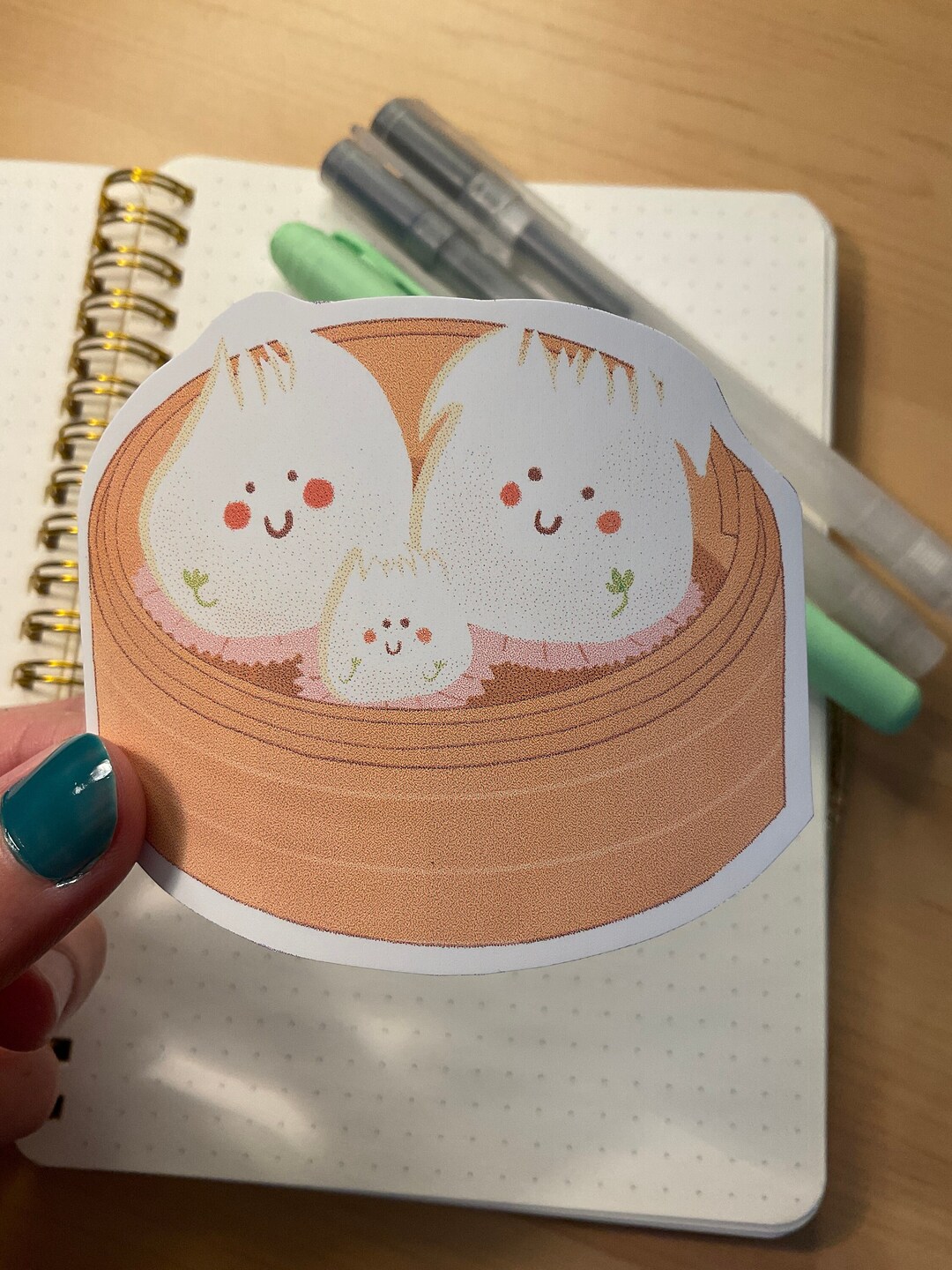 Cute Bao Buns Sticker Chinese Buns Sticker Laptop Sticker Asian Food ...