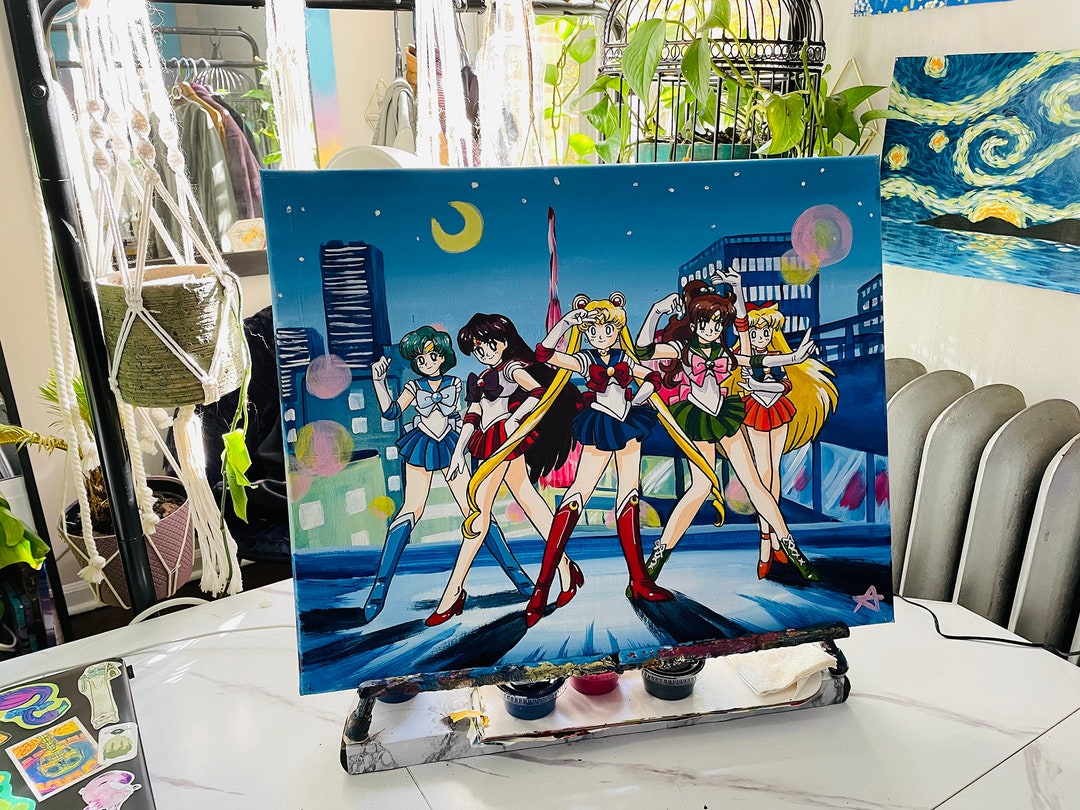 CUSTOM ANIME/CARTOON Acrylic Painting - Etsy