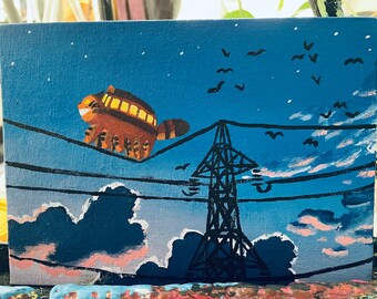 Totoro Painting - Etsy