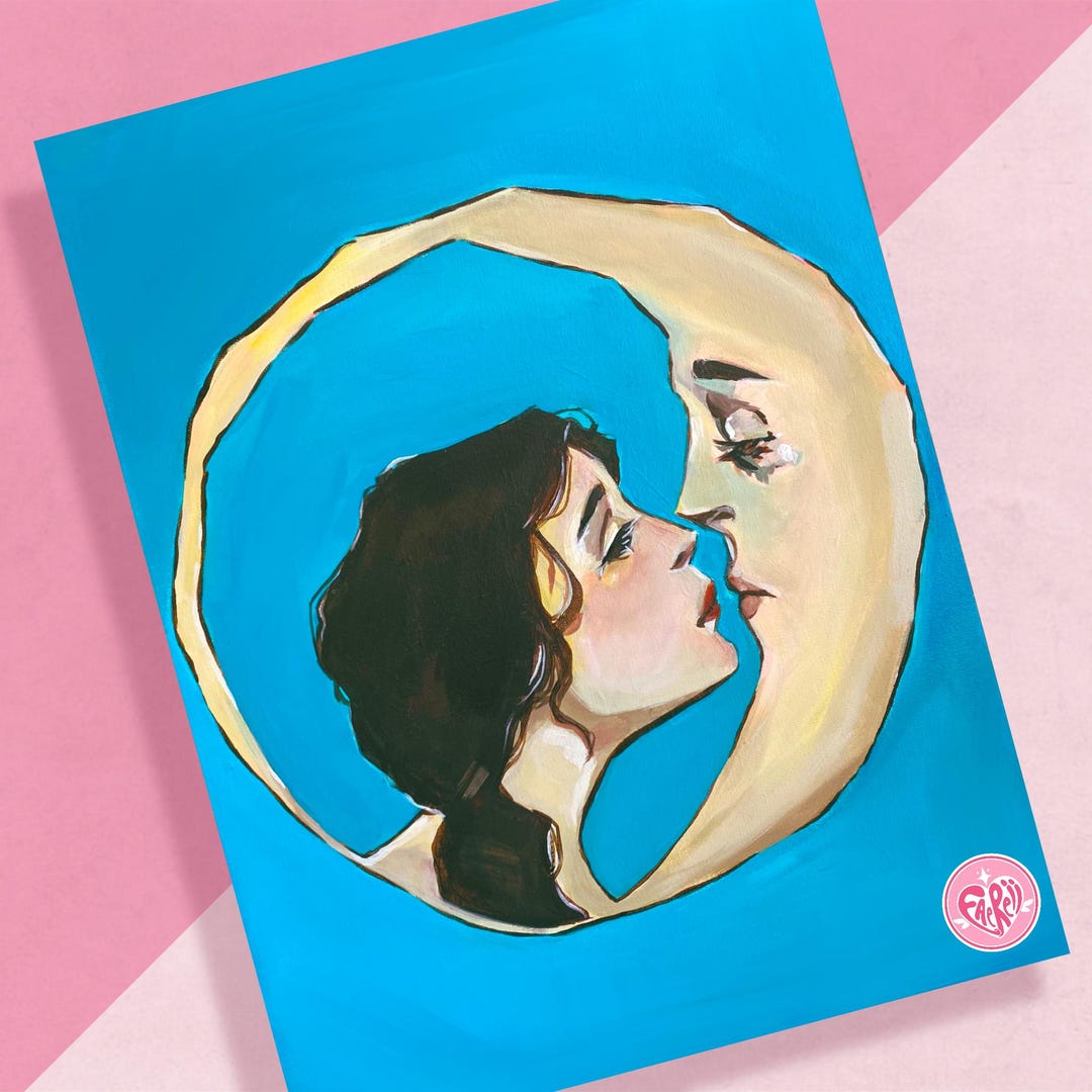 Goodnight Moon Art Print - Etsy