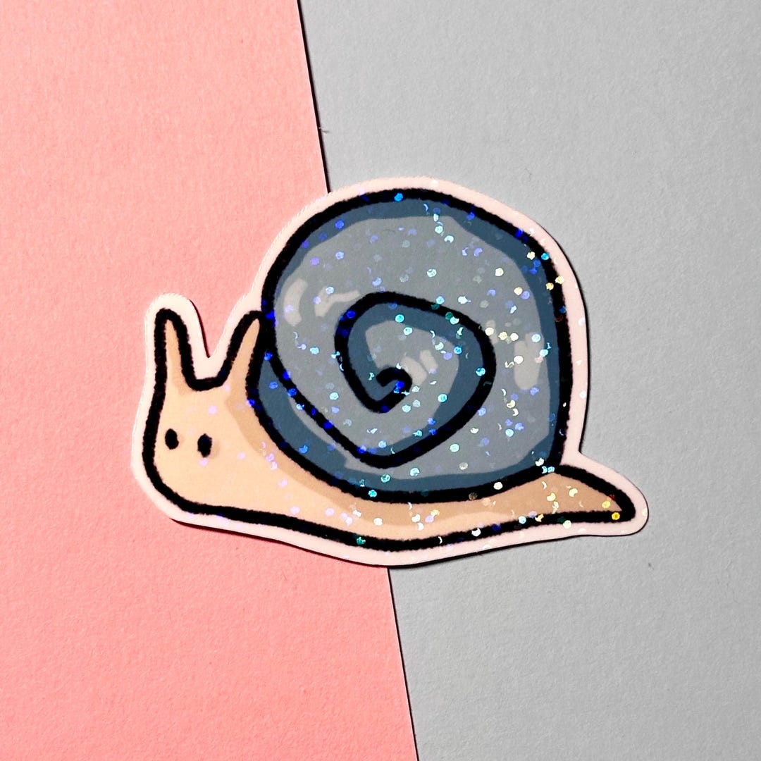 Snail Sticker - Etsy