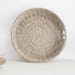 Round Wicker Tray Serving Tray Breakfast Tray Handmade - Etsy