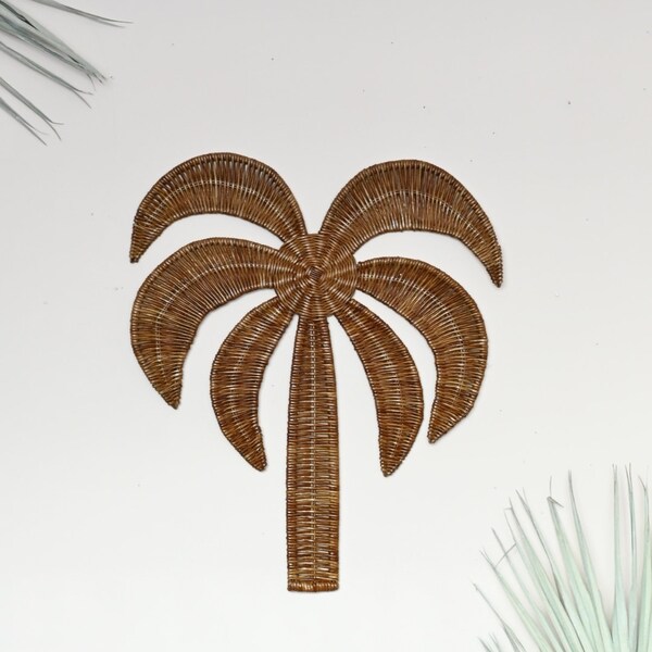 Grass and Palm Wall Decor - Etsy