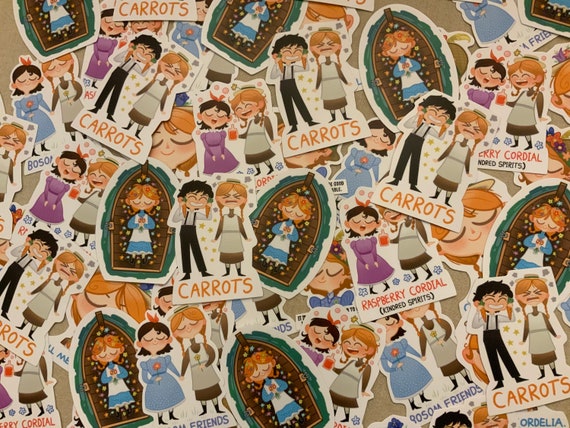 Anne of Green Gables Stickers. Anne With an E Vinyl Stickers - Etsy
