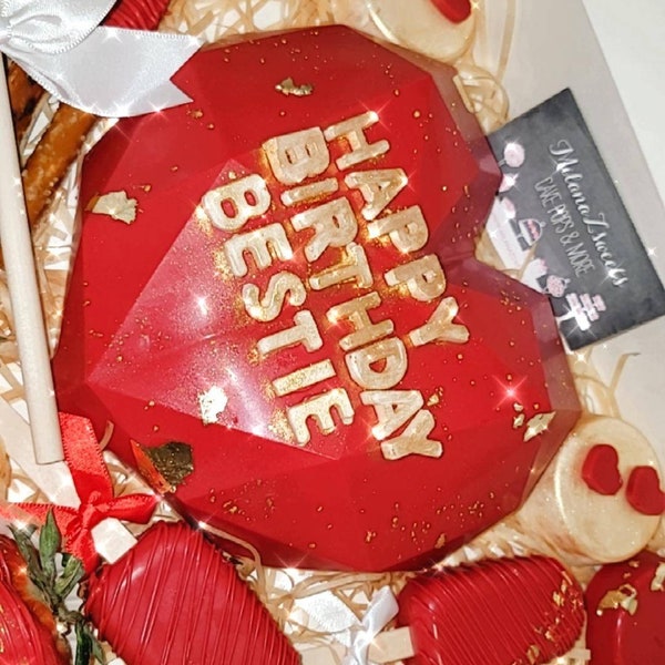 Chocolate Breakable Heart - Etsy