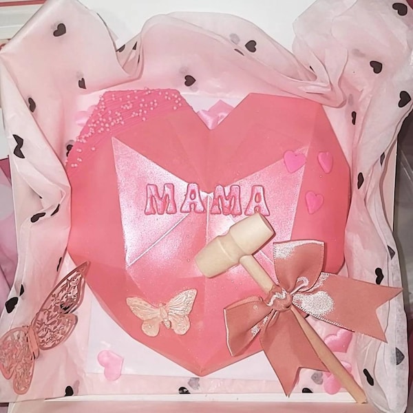 Chocolate Breakable Heart - Etsy