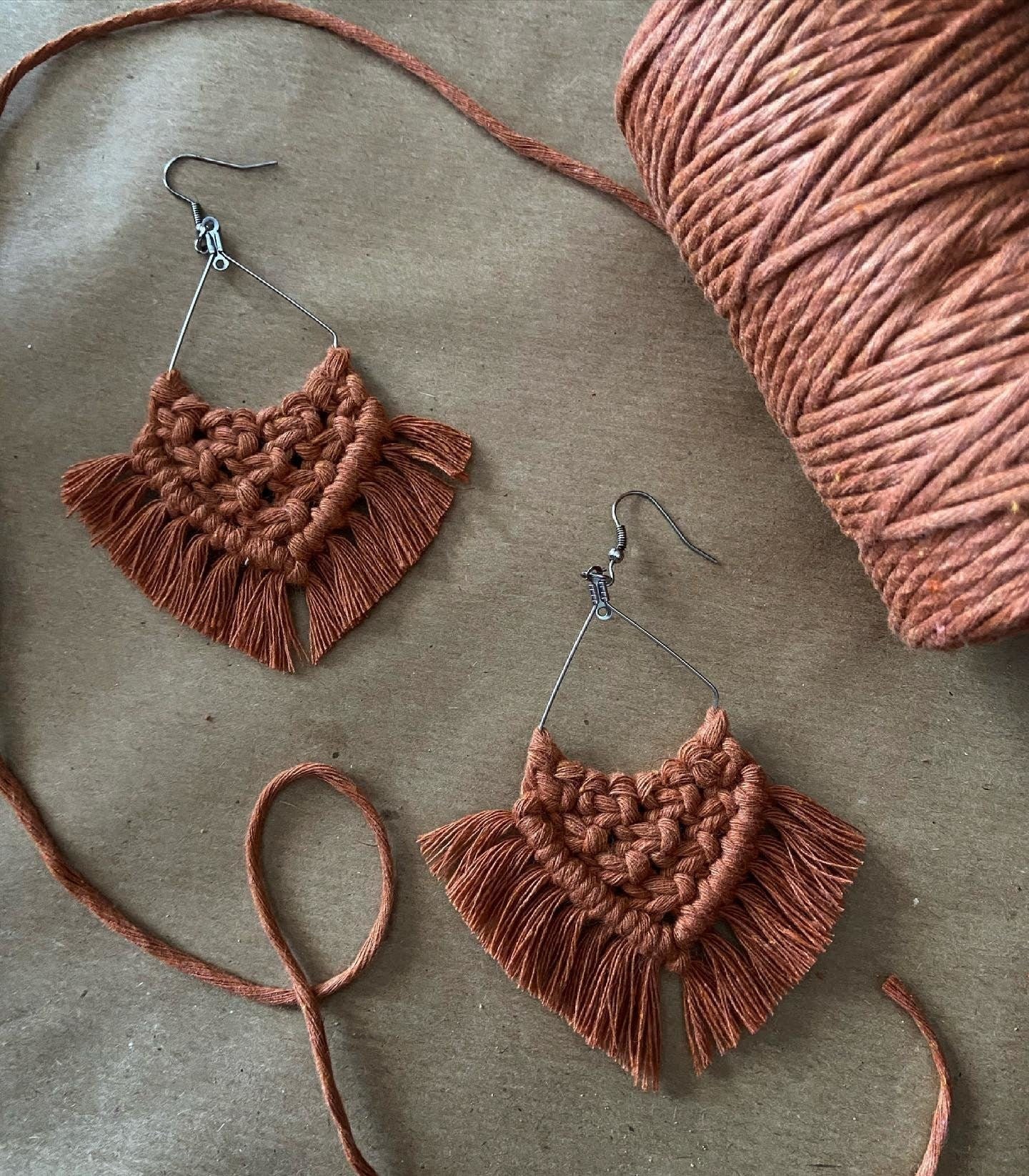 Bobbiny Beige Macrame Cotton Cord 1.5mm 3mm 5mm and 9mm - Etsy