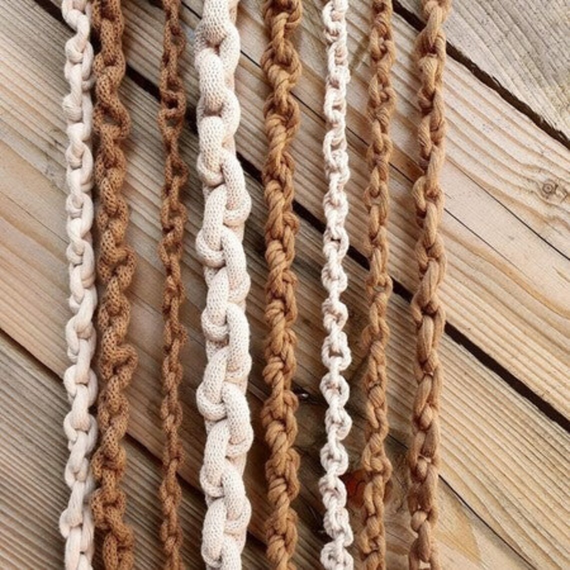 Bobbiny Caramel Macrame Rope 3 Ply in 3mm and 5mm | Etsy