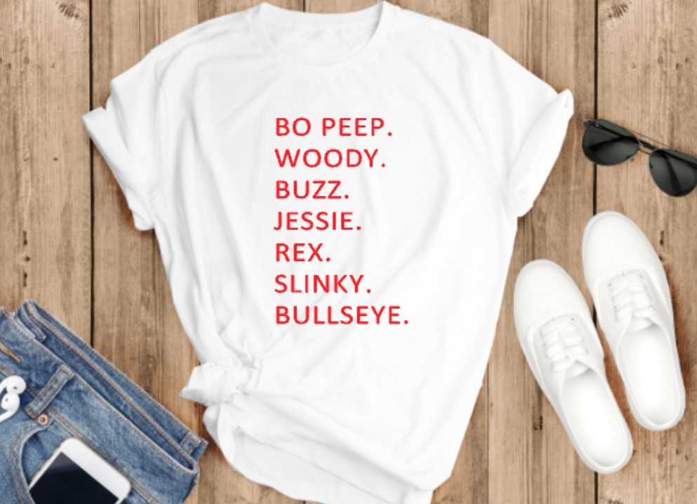 Toy Story, Andy, Disney Shirt, Toy Story Shirt, Vinyl, Iron-on, Heat ...