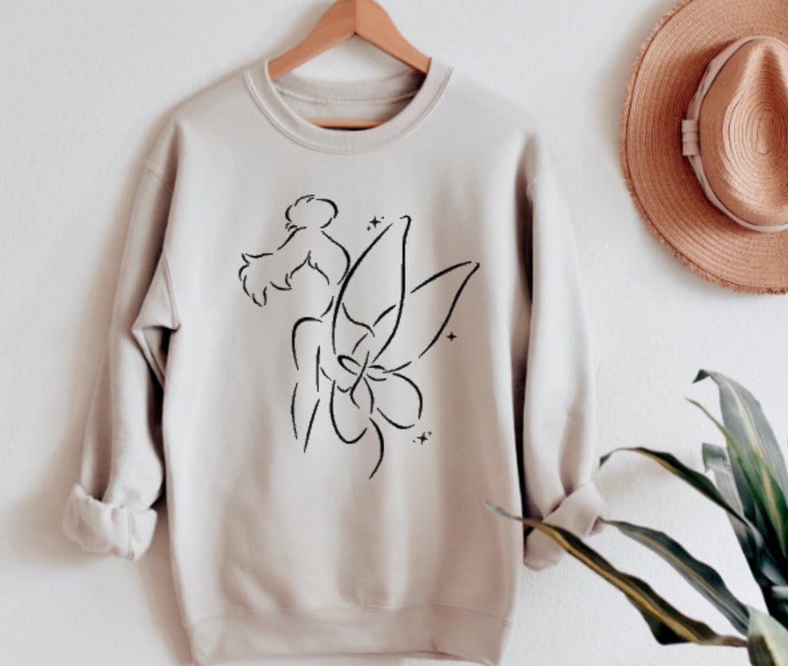 Tinkerbell Pixie Decal Peter Pan Neverland Vinyl - Etsy