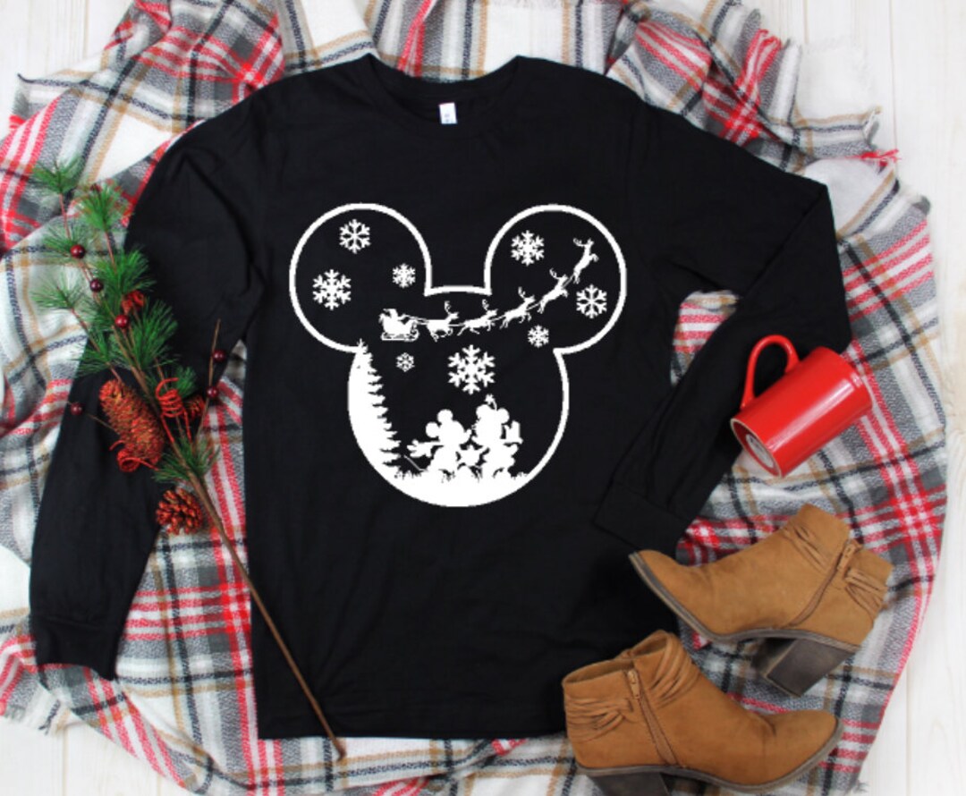 Christmas Holidays Mickey Mickey Mouse Disney Christmas - Etsy