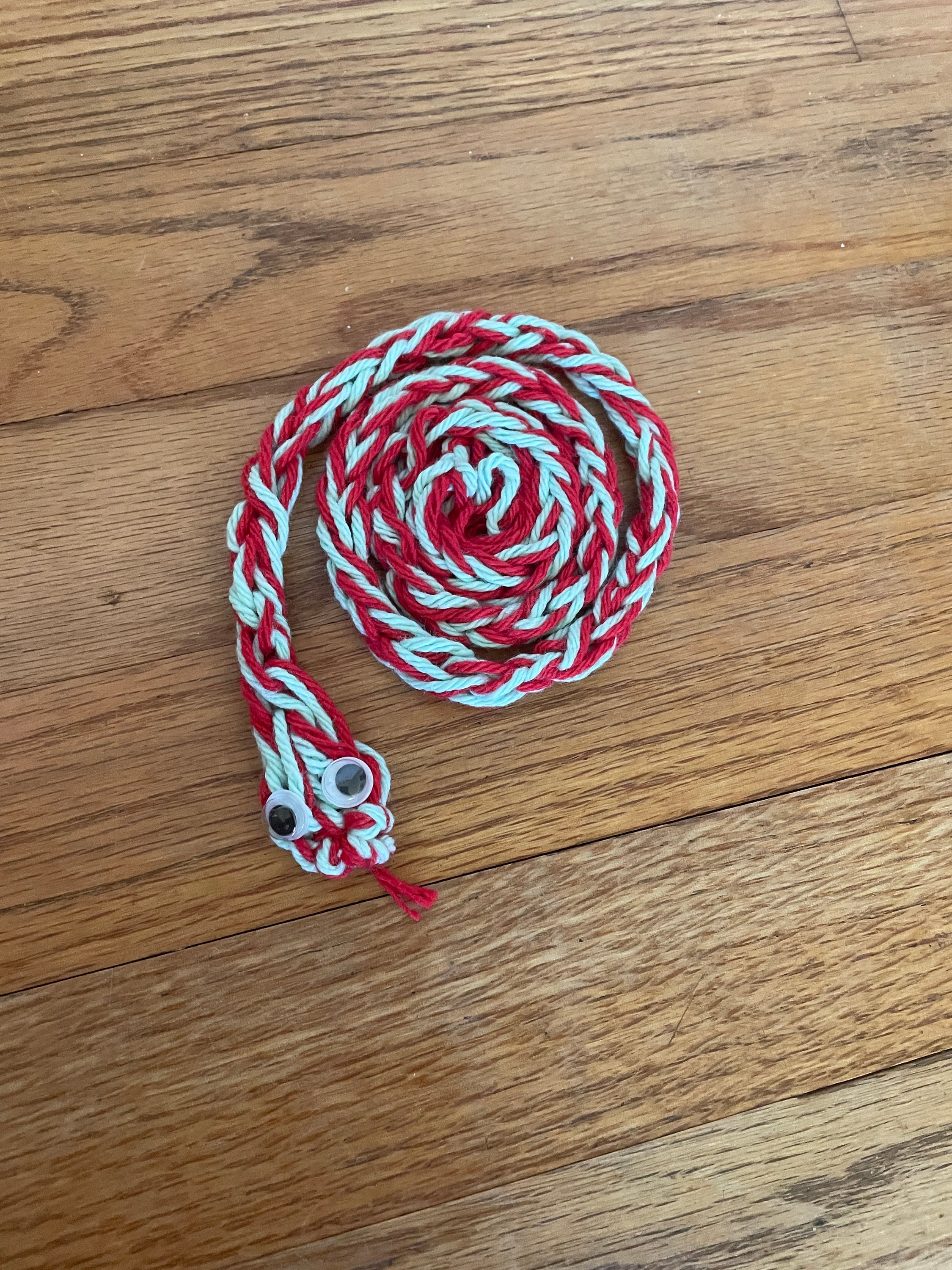 Cute Fingerknit Snakes, Cat Toy, Imaginative Child Toy, Gifts for Cat ...