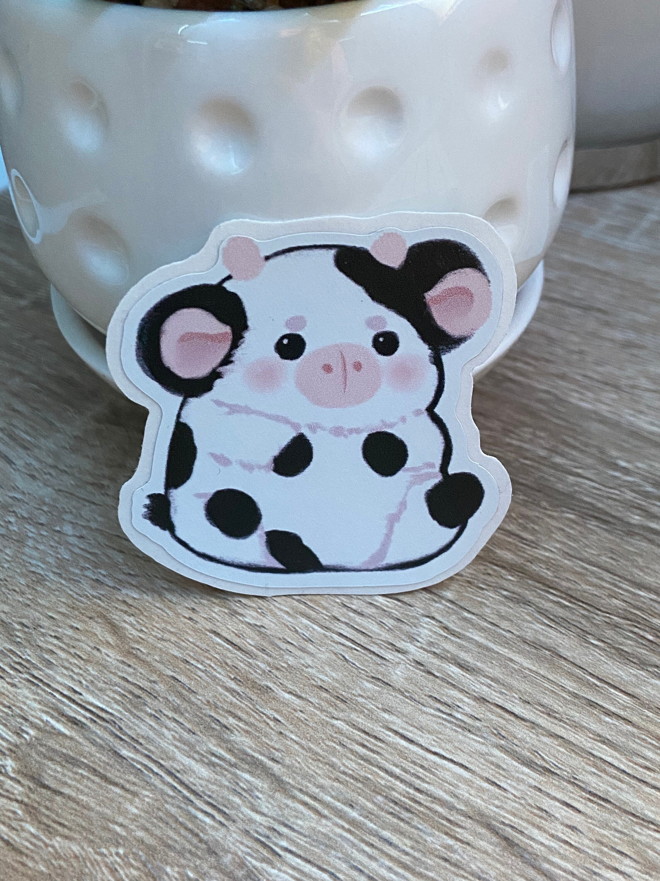 Baby moo-moo sticker | Etsy