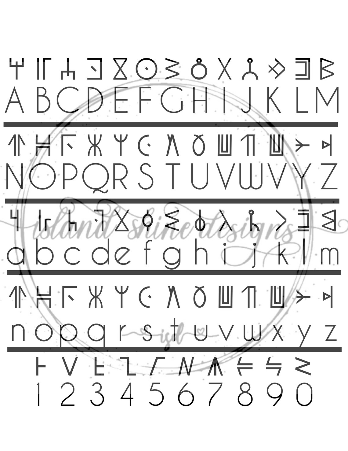 Alfabeto de Wakanda png - Etsy México