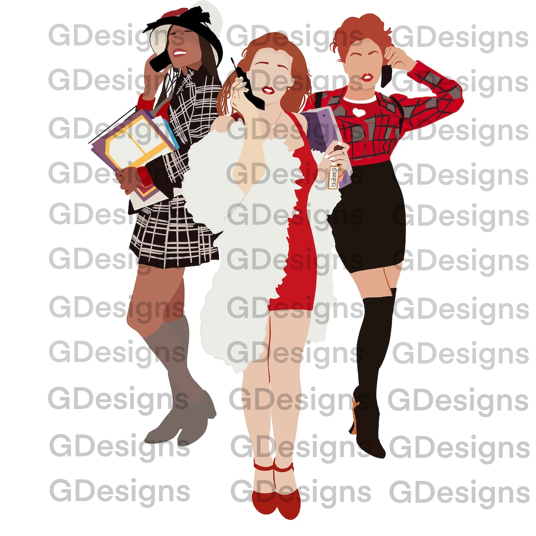 Clueless Faceless Design, 90s Movies,png,tee, - Etsy