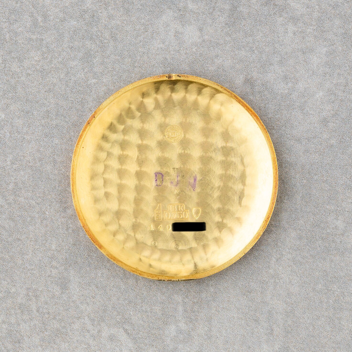 1955 IWC Cal.89 Hand Wind 18K Solid Gold - Etsy