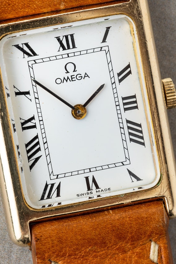 1977 Omega Mechanical Tank Roman Dial Ref. DD6359 Gol… - Gem