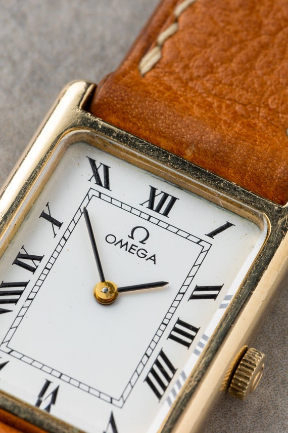 1977 Omega Mechanical Tank Roman Dial Ref. DD6359 Gol… - Gem