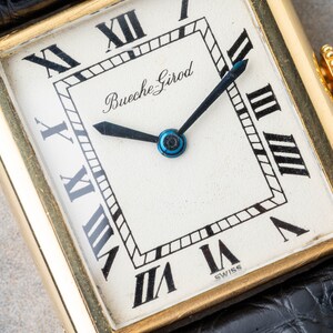 1970s Bueche-girod 18K Tank Mechanical Large Model - Etsy Canada