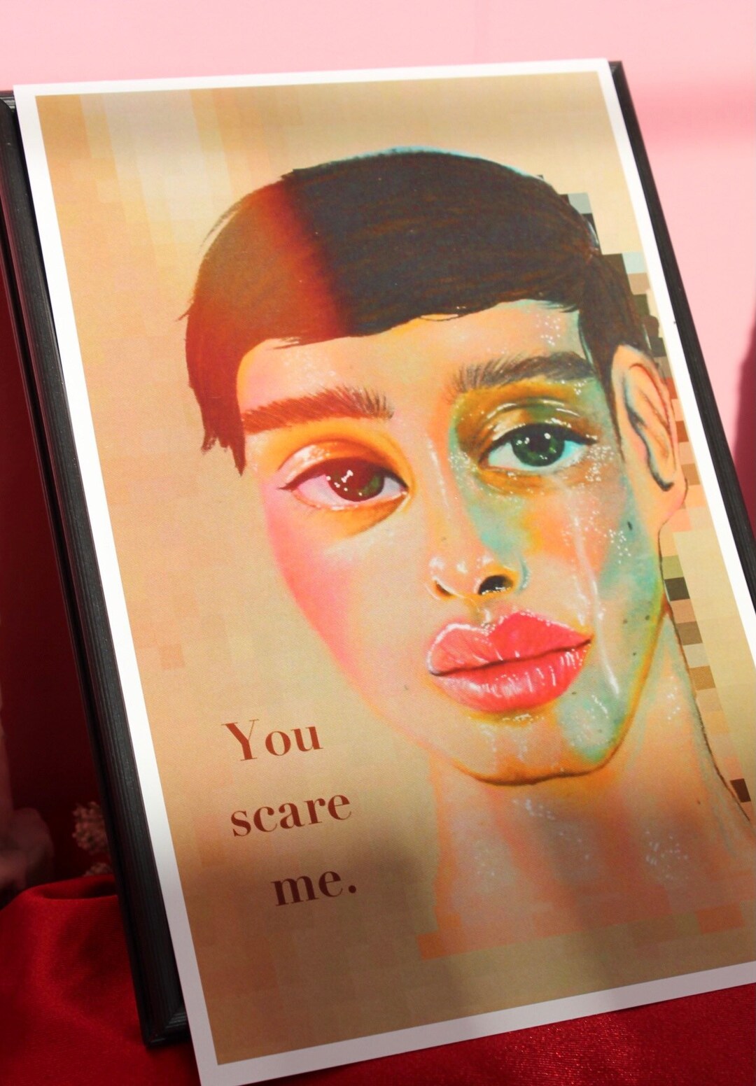 Sad Boy Print - Etsy