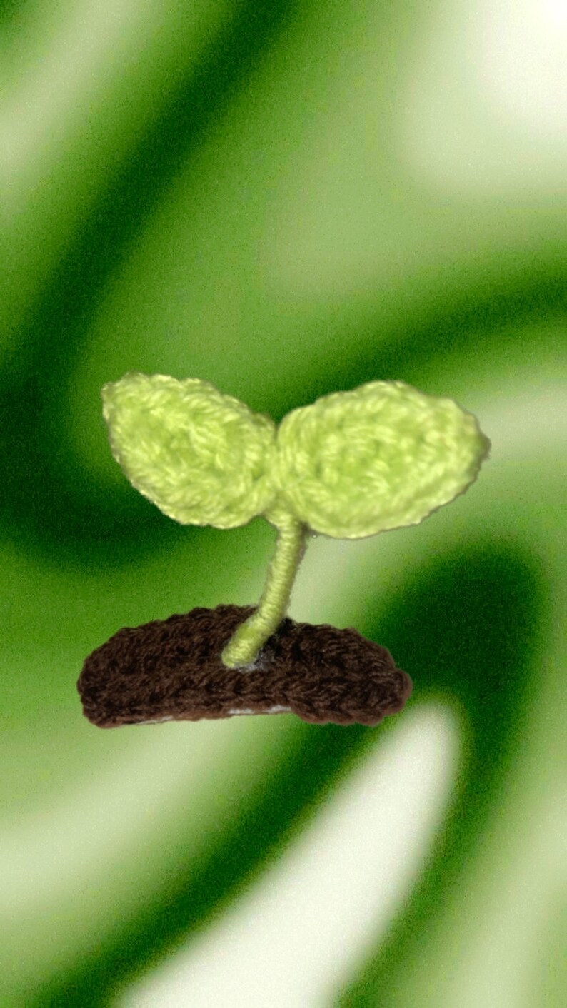 Crochet Sprout Clip - Etsy
