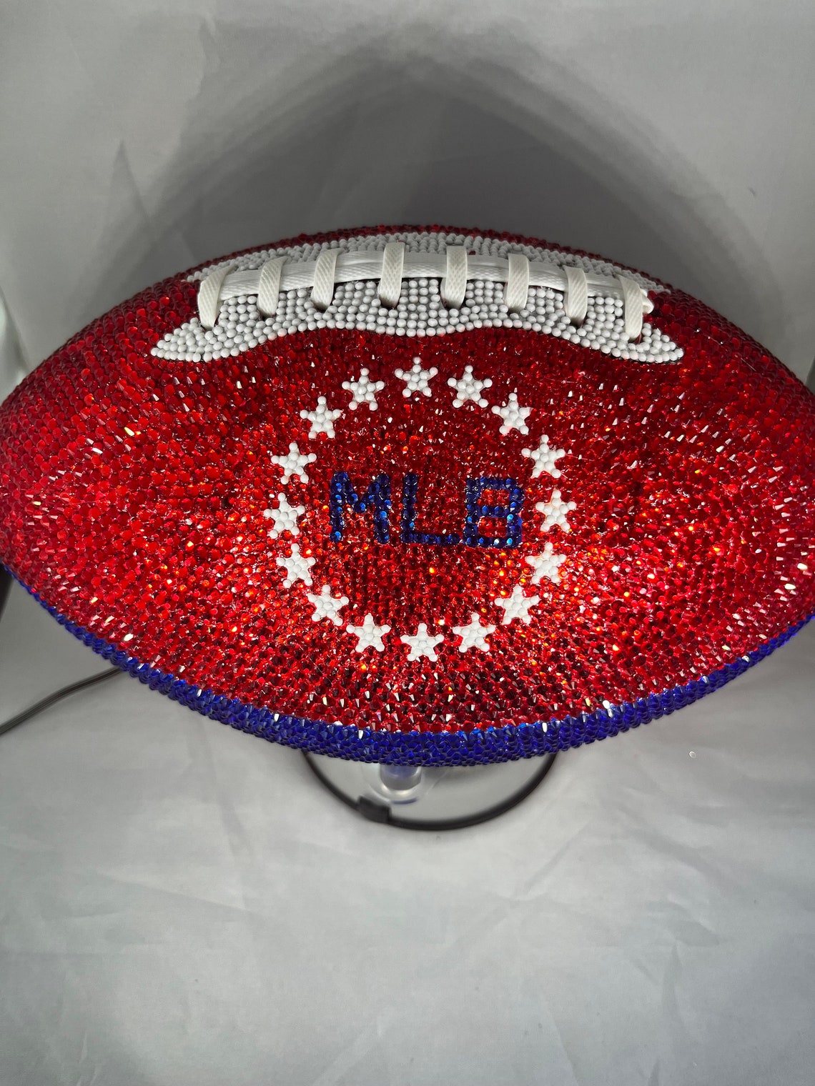 Blinged Football: NFL, College, High School - Etsy