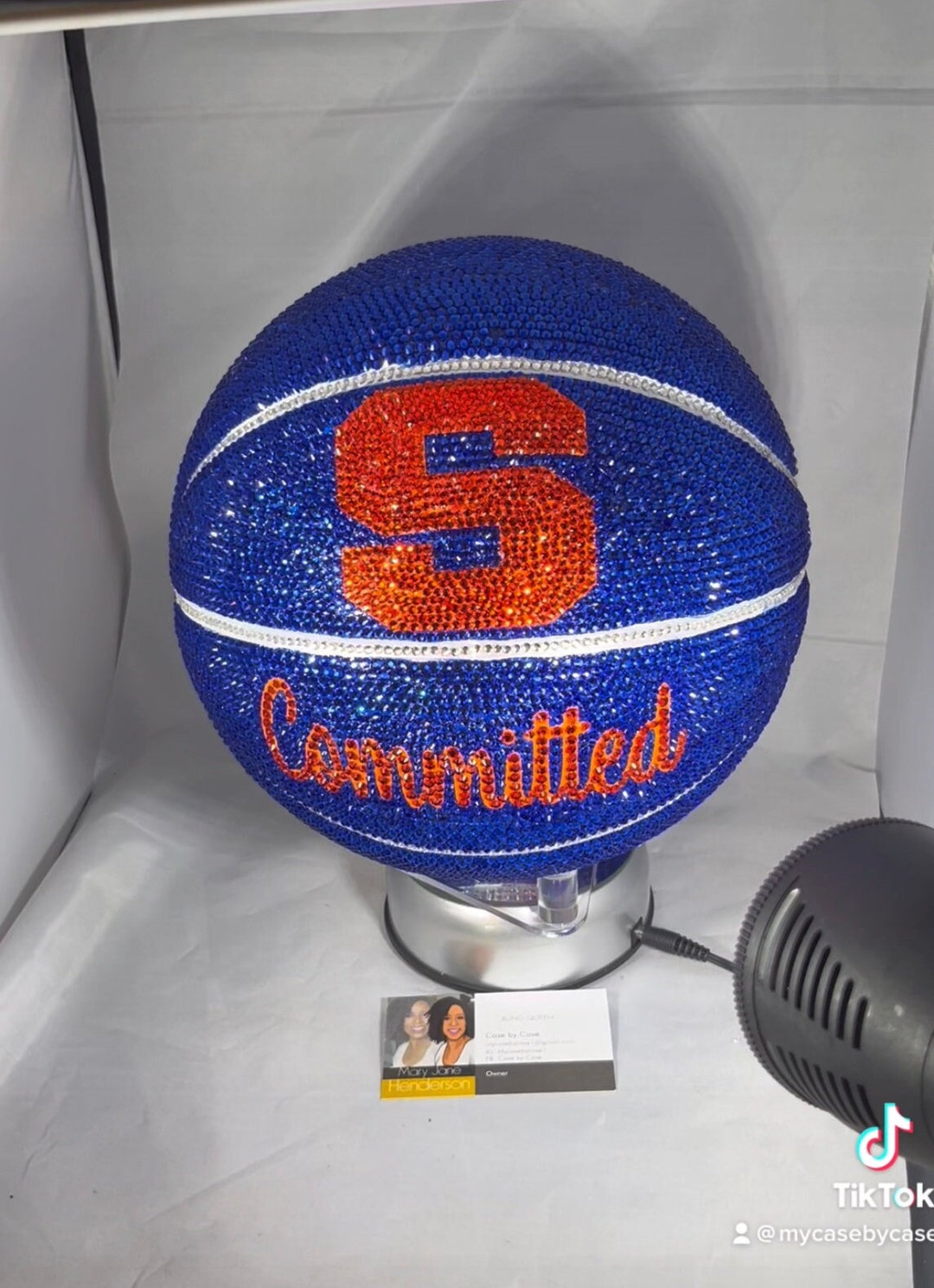 Blinged OFFICIAL Size Basketball - Etsy