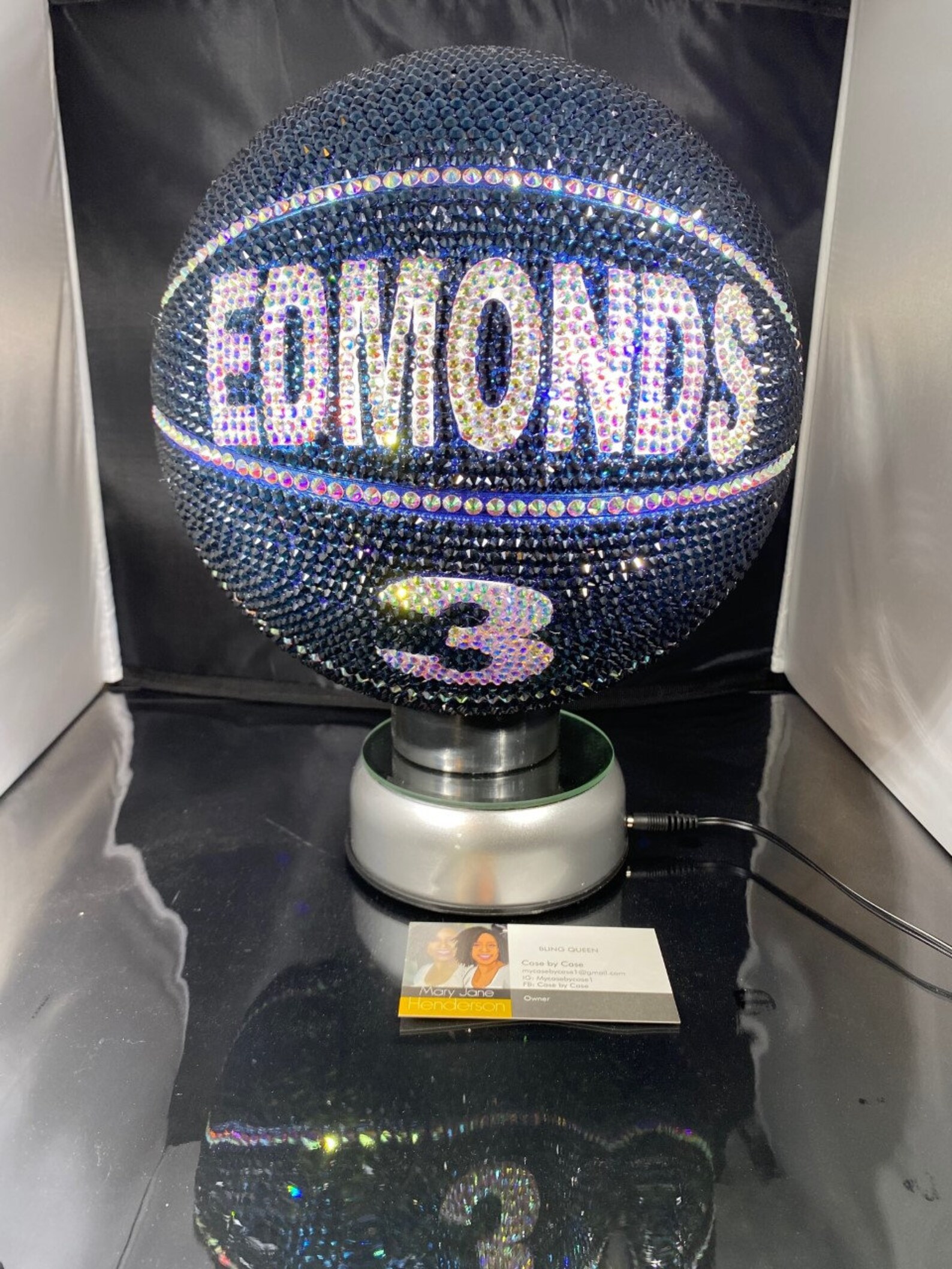 Customized MINI Blinged Basketball. - Etsy Hong Kong