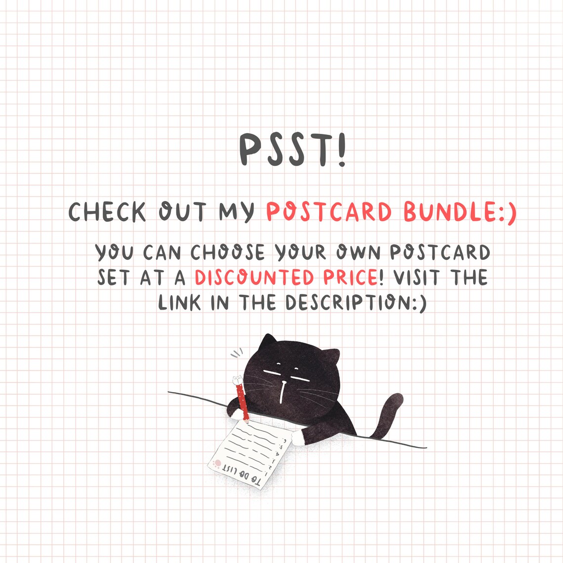 When Life Gets Tough, Hide in A Box Cat Postcard - Etsy