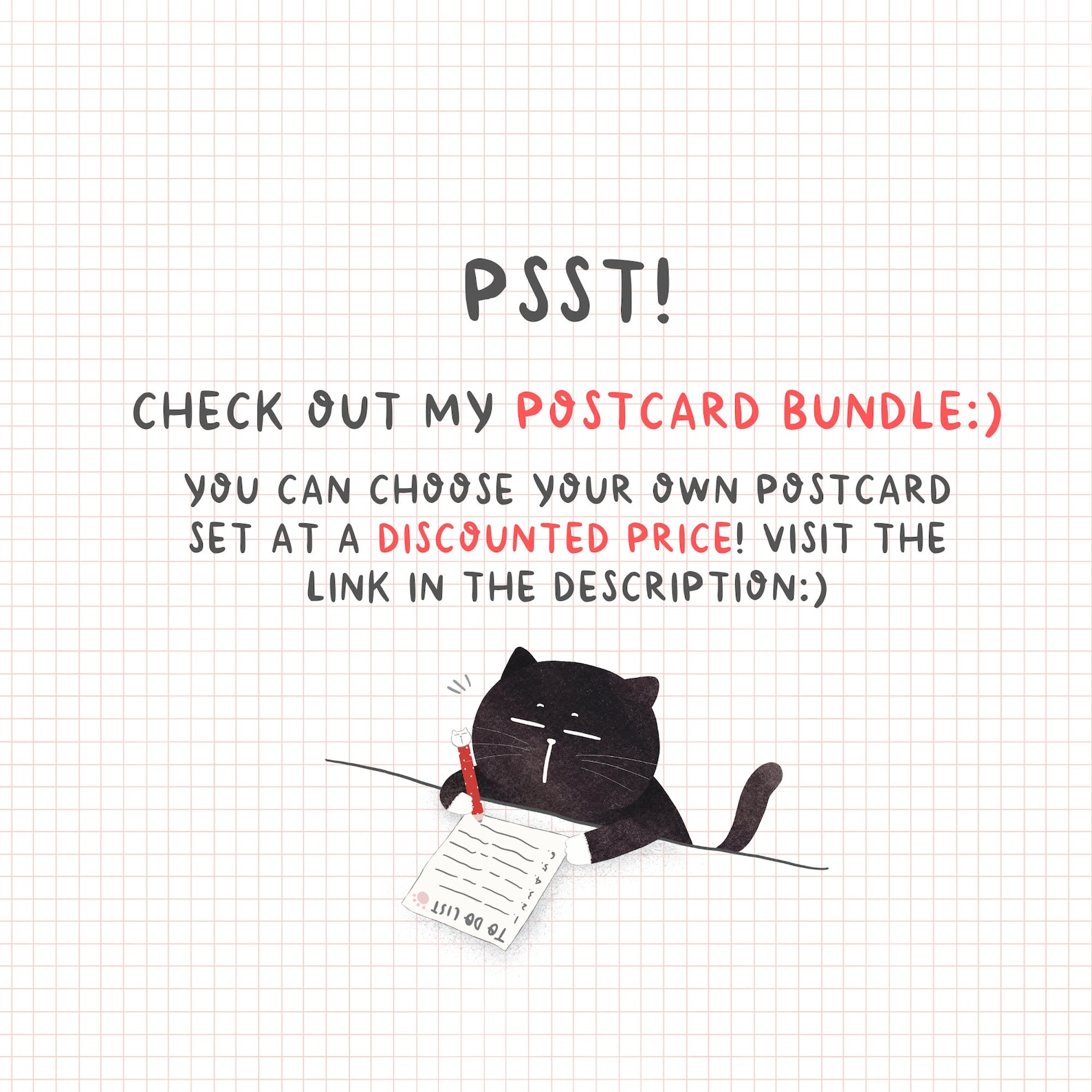 When Life Gets Tough, Hide in A Box Cat Postcard - Etsy