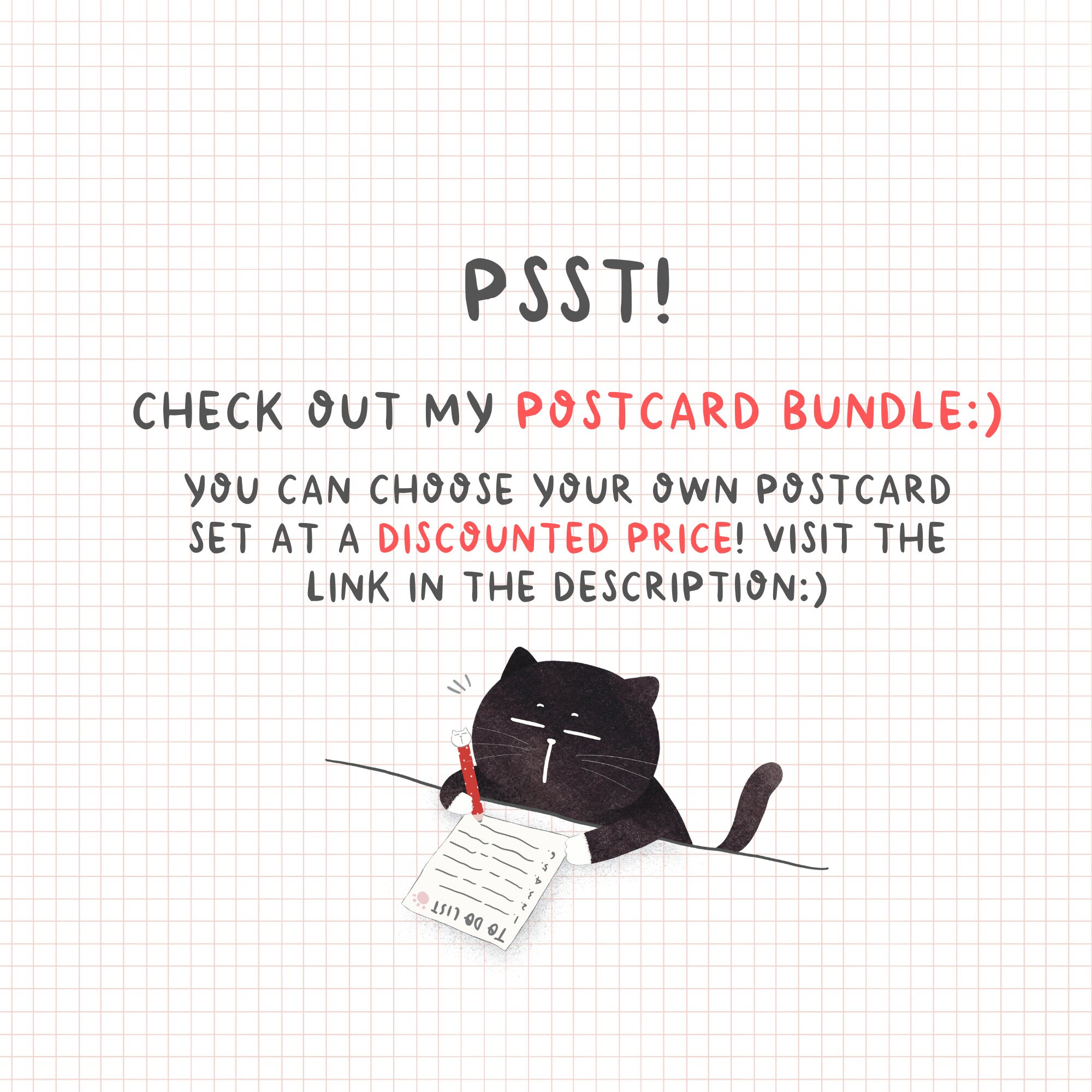 When Life Gets Tough, Hide in A Box Cat Postcard - Etsy