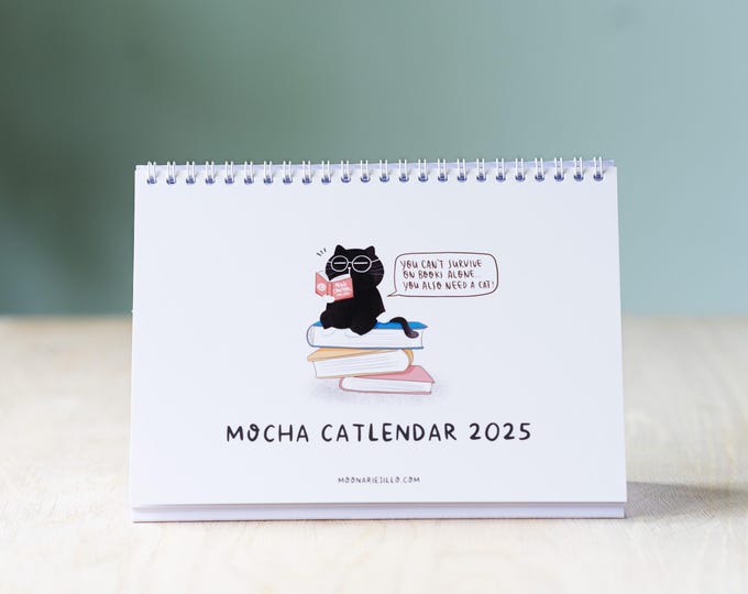 Cat Calendar 2025 Office Desk Calendar Animal Calendar Office Desk ...