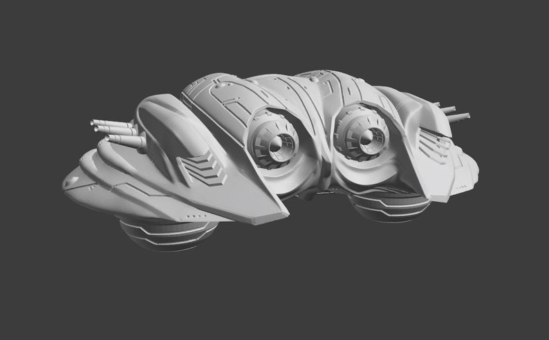 Metroid Gunship Echoes Custom files Only - Etsy