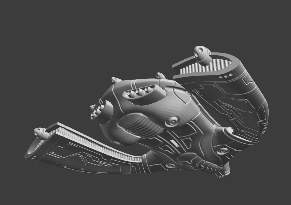 Metroid Gunship, Zero Mission Custom (files Only) - Etsy