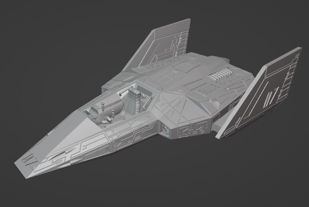 Blue Falcon High Detail Version (files Only) - Etsy