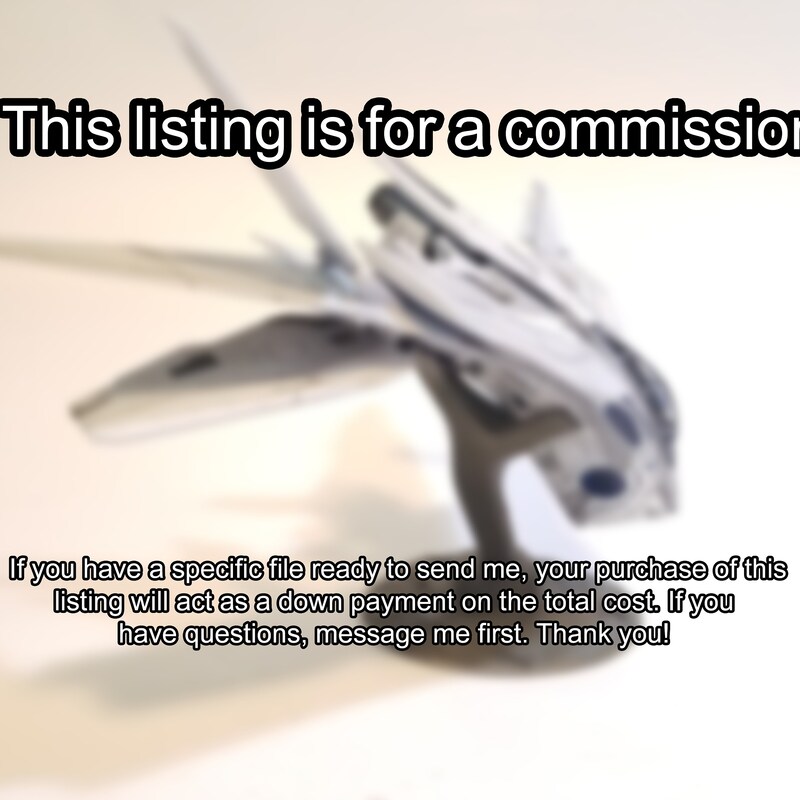 3d Model Commission - Etsy