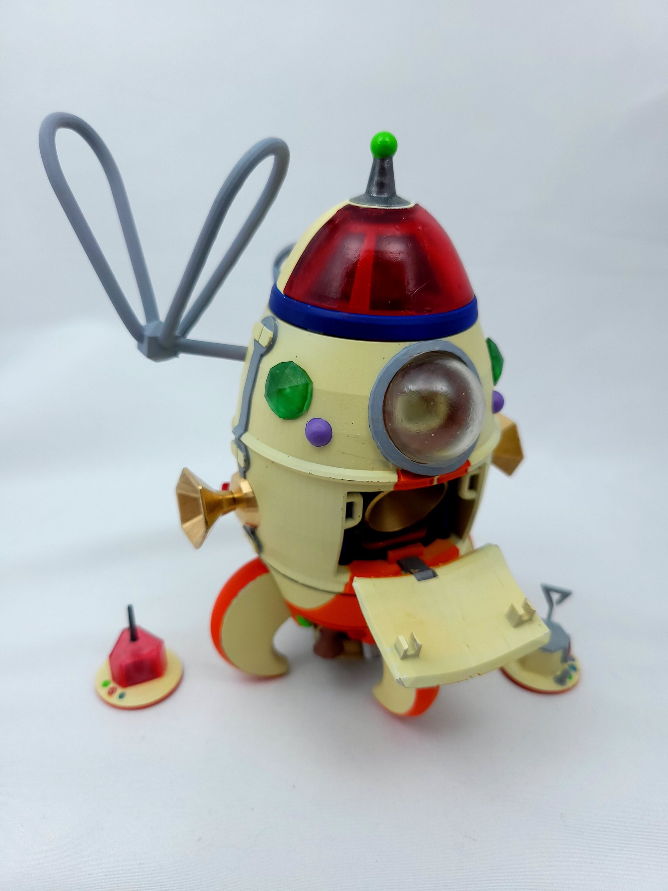 S.S. Dolphin | Pikmin | Handpainted Resin Printed Replica - Etsy