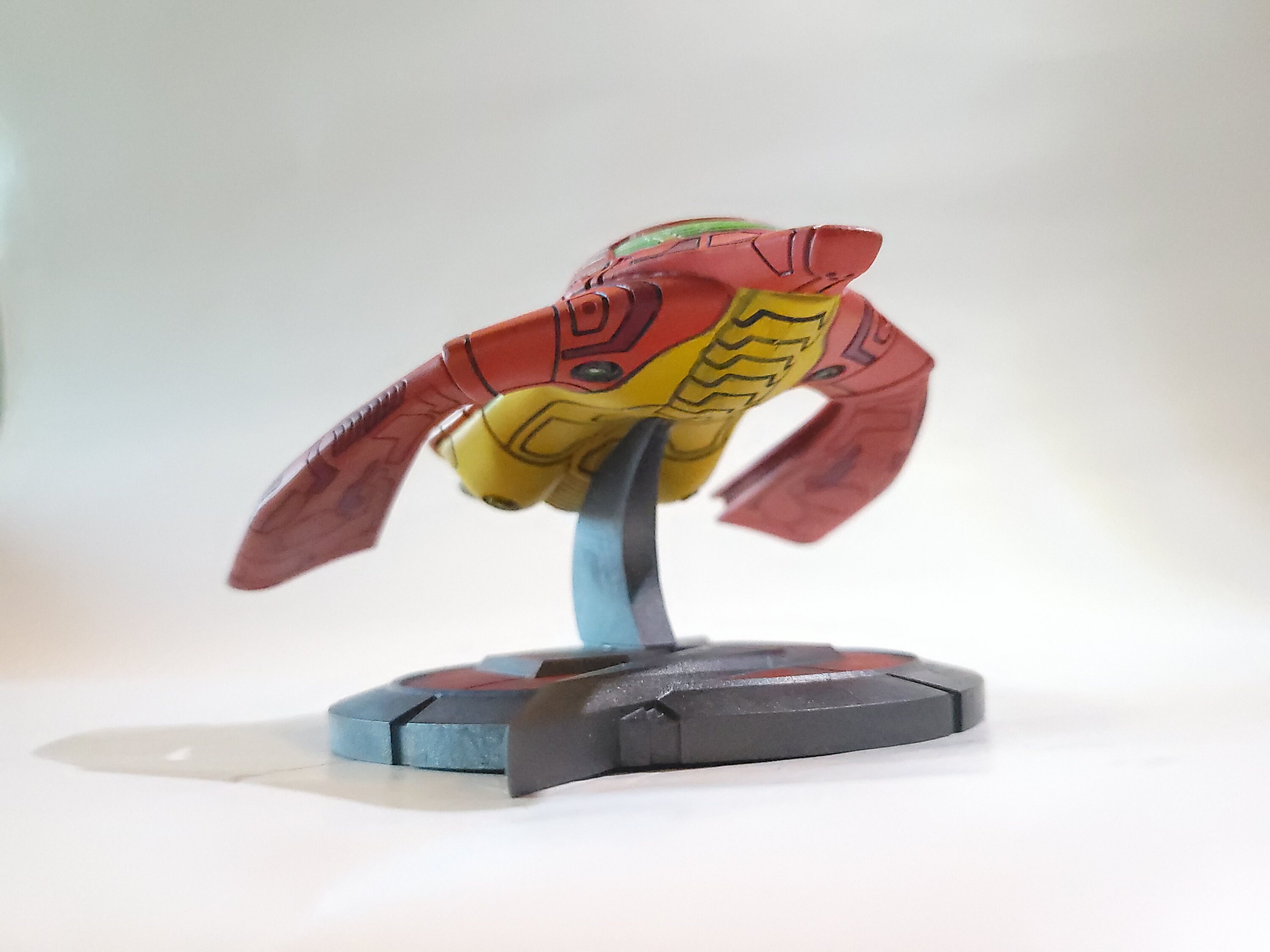 Metroid Gunship, Zero Mission Custom | Handpainted Resin Printed ...