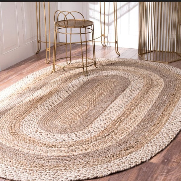 Oval Rag Rug - Etsy